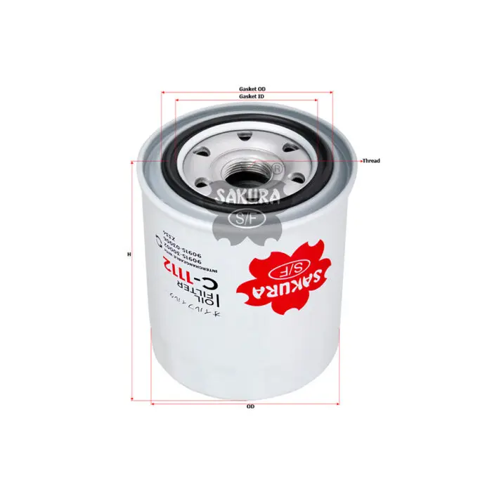 Oil Filter Toyota Prado 1C 2C 2L 3L, Toyota Coaster Bus Yuejin Truck ...